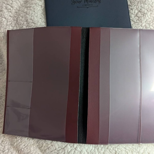 JW Leather Bible Cover New World Translation. Can Be Personalised ...