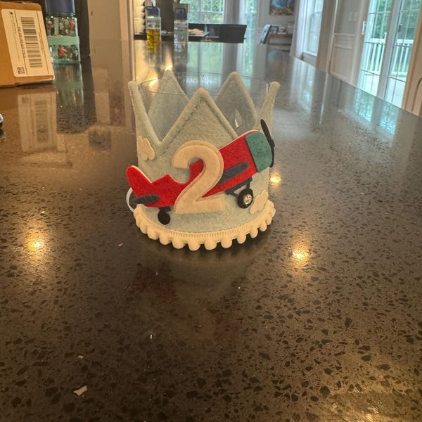Airplane Birthday, Airplane Party Theme, Airplane Birthday Crown ...