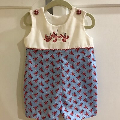 Short & Long Boys Romper PDF Sewing Pattern. Jon Jon, Longall Digital ...