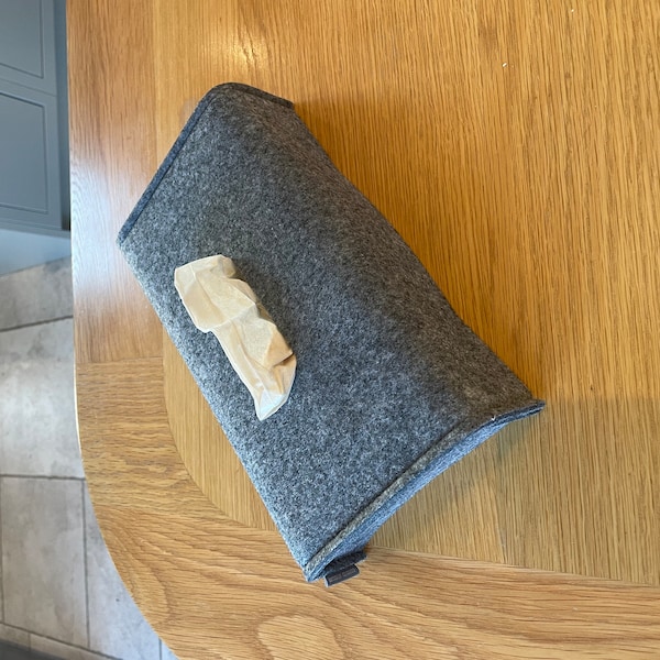 Tissue Box Cover / Felt Tissue Holder / Napkin Holder for Table ...