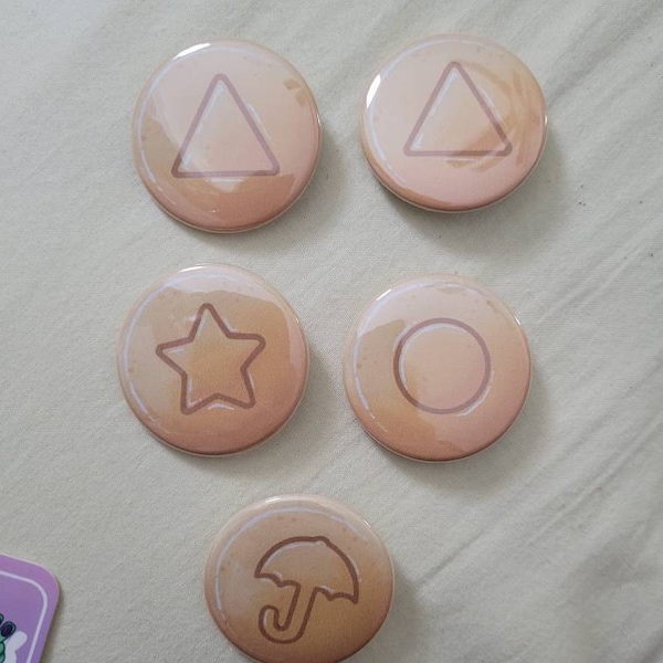 Soft Fluffy Discrete Sensory Stim Toy 1.5 Pin Buttons - Etsy