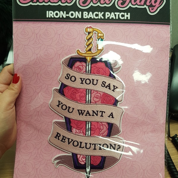 PREORDER: Revolution Back Patch - Etsy