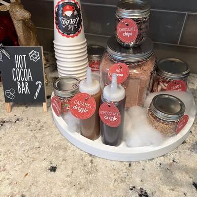 Hot Cocoa Bar Labels 2 Inch Circular Labels - Etsy