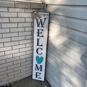 Welcome Sign With Interchangeable Pieces for Front Porch Holiday Decor ...