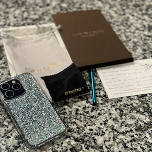 IPhone 15 Celestial Space Astronomy Case With Holographic Stars Glitter ...