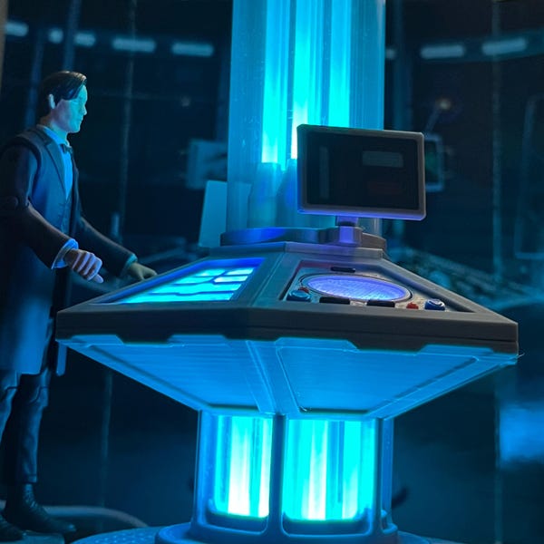 Eighth Doctor Who TARDIS Interior Set (1996 Movie) - Etsy
