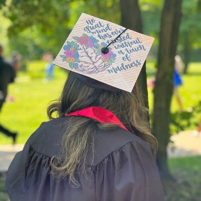 Nurse Nursing Student Medical Doctor Graduation Cap Printed - Etsy