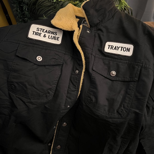 Custom (personalized) Embroidered Name Tag/ Embroidered Name Patch ...