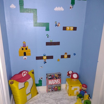 Mario Scene Set SVG, EPS, PNG, Dfx Cut Files for Use With Silhouette ...