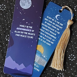 Islamic Bookmarks X5 Quran Bookmark Islamic Gift Eid Gift Ramadan Gift ...