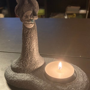 Moon Goddess Statue Lunar Goddess Tea Light Holder Goddess - Etsy