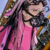 Cyberlox Biohazard Red and Black Cyberlox Cosplay Urban Dreads Festival ...