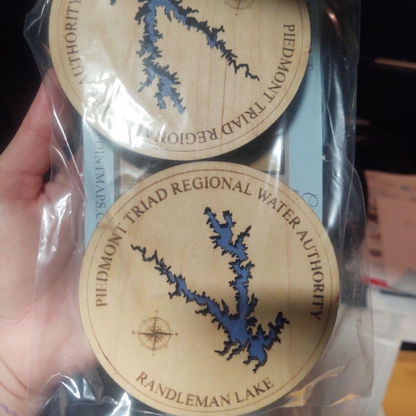 Personalized Wood River Map - Custom Engraved Wooden River Map - Unique ...