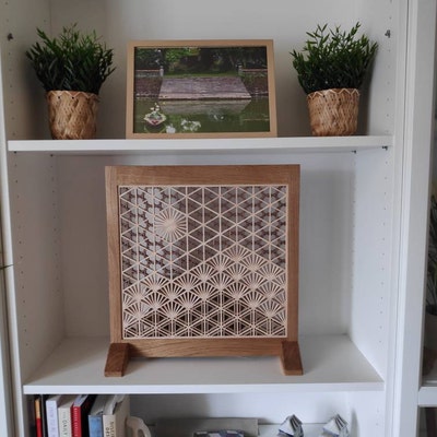 Kumiko Wall Art, Wooden Wall Decor, Kumiko Panel - Etsy