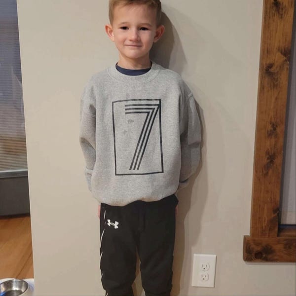 7 Birthday Shirt, Boys 7th Birthday, Tie Dye Birthday, Personalized ...
