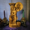 Bael, Baal god, Demon statue, Altar statue, Satan statue Goetia ...