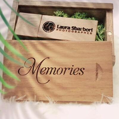 Fast Wood 3.0 USB Drive With a Matching Wooden Box Personalized USB Box ...