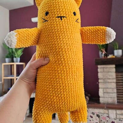 Big Long Cat Crochet Pattern. Create You Own Big Long Cat Amigurumi ...
