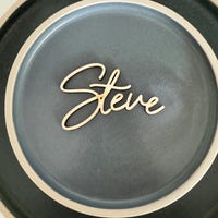 Personalised Wooden Disc Engraving Engrave Your Text on Wood Custom ...