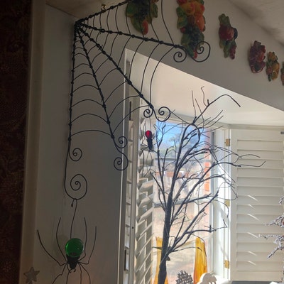 Barbed Wire Trellis Bristling With Spiky Spirals Made to Order - Etsy