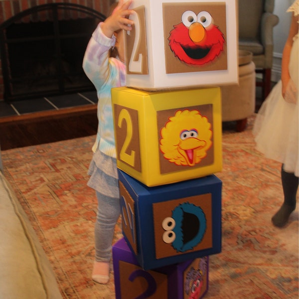 Alphabet Blocks (8x8)- Life Size, ABC Blocks Large, Numbers Blocks ...