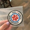 Type 1 Diabetic Patch, Insulin Dependent Medical Alert Diabetes Patch ...