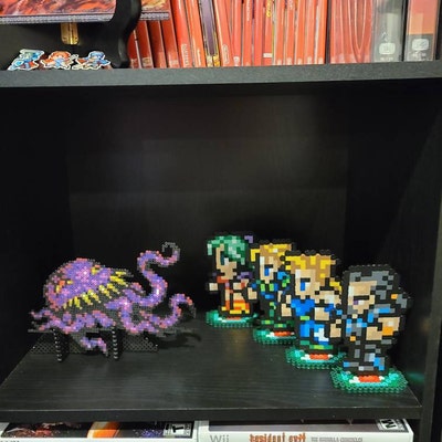 Final Fantasy IX: Perler Bead Sprites Zidane, Garnet, Vivi, Steiner ...