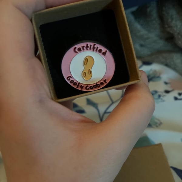 Silly Enamel Pins - Goofy Goober, Tummy Hurts, I Got Out of Bed Today ...