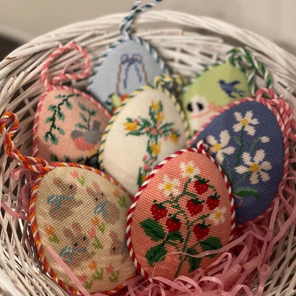 Needlepoint Ornament Finishing Service - Hand Sewn in 6-8 Weeks - Etsy