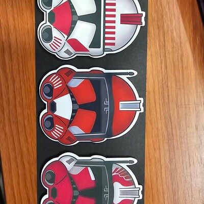 Star Wars Bad Batch Holographic Vinyl Stickers laptops//party Favors ...