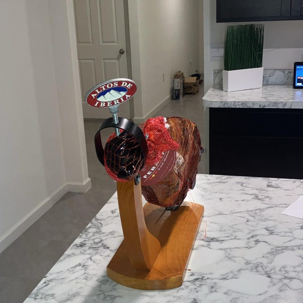 5j Iberic Ham Bone in Acor Fed 100% Pure Iberic - Etsy