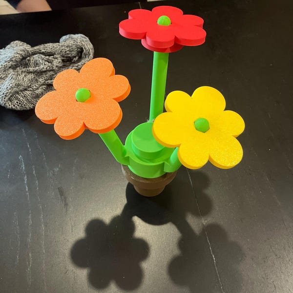 Jumbo Brick Flowers | Giant Flower Gift for Her | Mother's Day - Etsy