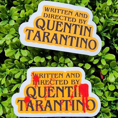 Written and Directed by Quentin Tarantino Svg, Movie Director, Hipster ...