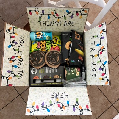 Care Package Sticker Kit Strange Here/stranger Things/care Package ...