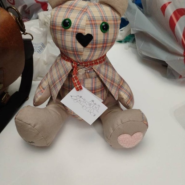 Memory Bear Pattern, Sewing Pattern With Video Tutorial, Betsy Bear ...