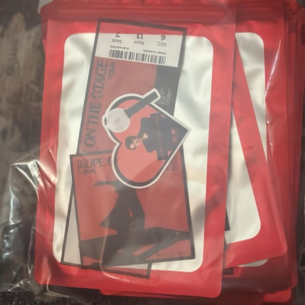 Ateez in Your Fantasy Tour Concert Sticker Freebie Packs - Etsy