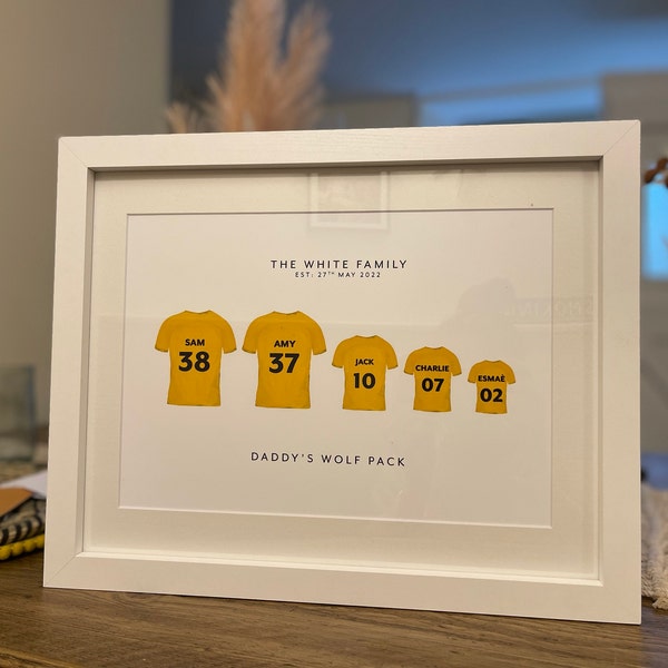 Personalised Tractor and Cow Print, Handprint Art, Daddy Keepsake Gift ...