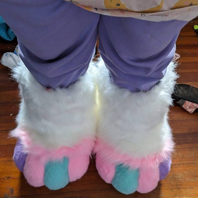 Grey Feet Paws Fursuit Kemono Toony Kigurumi Fursona Kawaii Outdoor ...