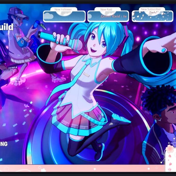 ANIMATED Sakura Blossom Stinger Transition | Twitch Youtube Streamer ...