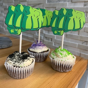 3pc Set Hulk Caketopper/centerpieces - Etsy