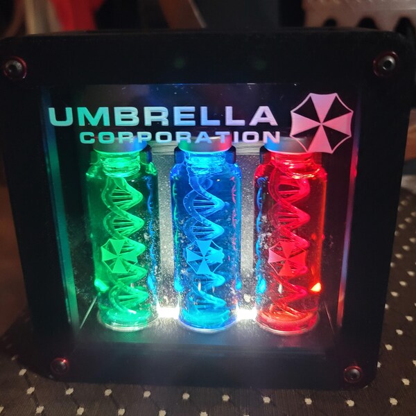 Xience Technologies Lighted 3 Vial Display Set - Etsy Canada