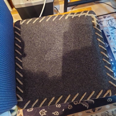 Stuhlkissen aus Wollfilz - Etsy.de