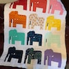STOMPING GROUND Elephant Fat Quarter Pieced Quilt Pattern PDF - Etsy