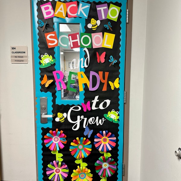 Teacher School Fall Bulletin Board for Classroom Decoration/ Fall ...