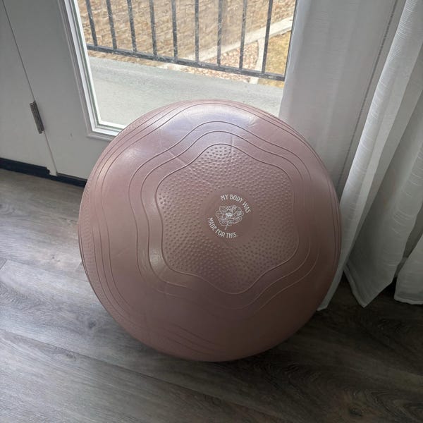 Doula Designed Birth Ball for Pregnancy and Labor | 65cm Stability Yoga ...