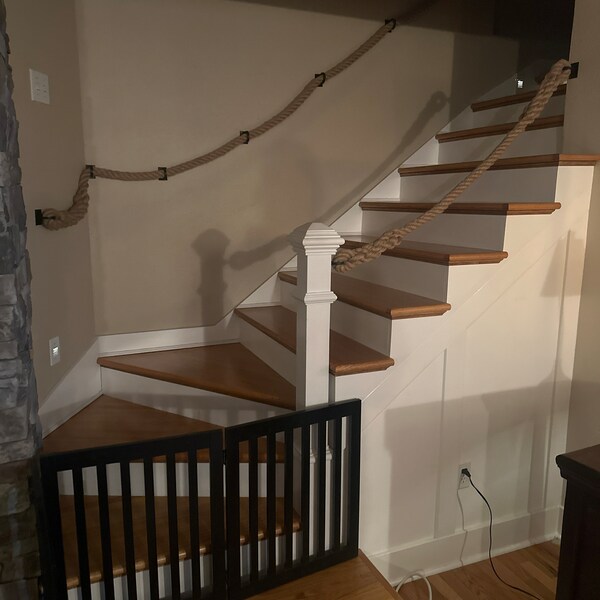 Modem Rope Handrail - Etsy