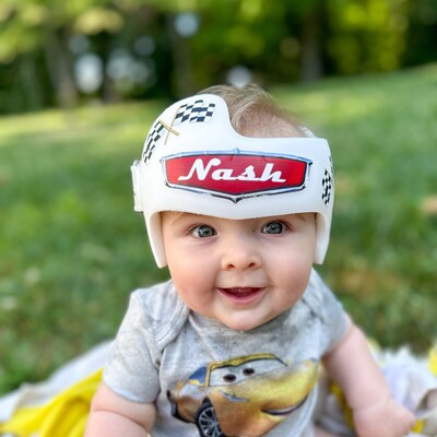 Custom Design Doc Band Decoration Decals, Stickers, Cranial Helmet ...