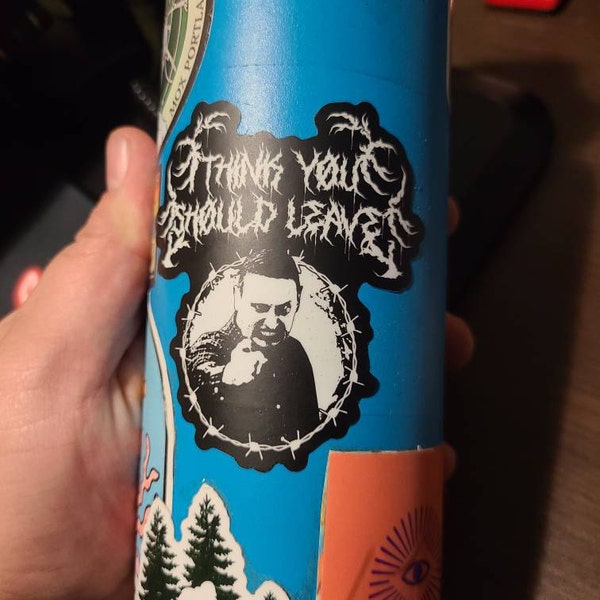 I Think You Should Leave Metal Crop Hoodie | ITYSL | Tim Robinson - Etsy