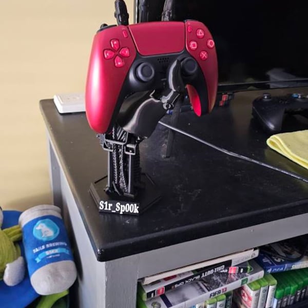 Robot Hand Controller Holder With Personalized Gamer Tag - Etsy UK