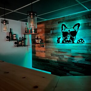 Mountain LED Metal Art Sign / Light up Mountain Metal Sign / - Etsy